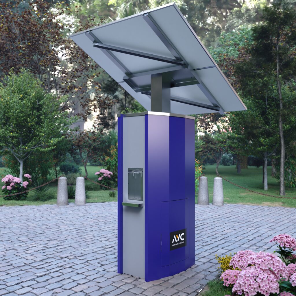 Totem Solar – AyC Bancos Urbanos